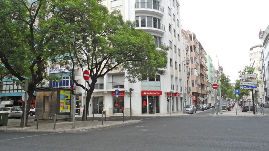 Agências do Banco Santander Totta em Lisboa - Bancos de Portugal