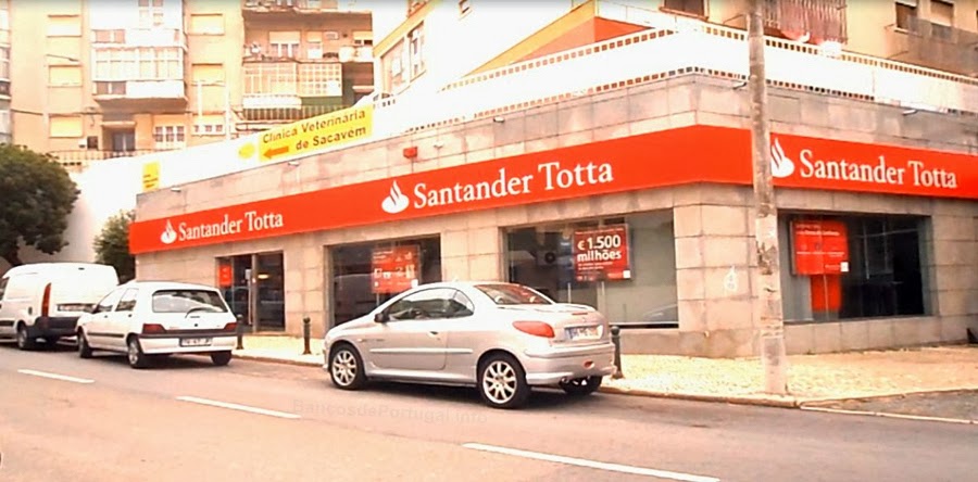 Santander Totta Sacavém Loures - Bancos de Portugal