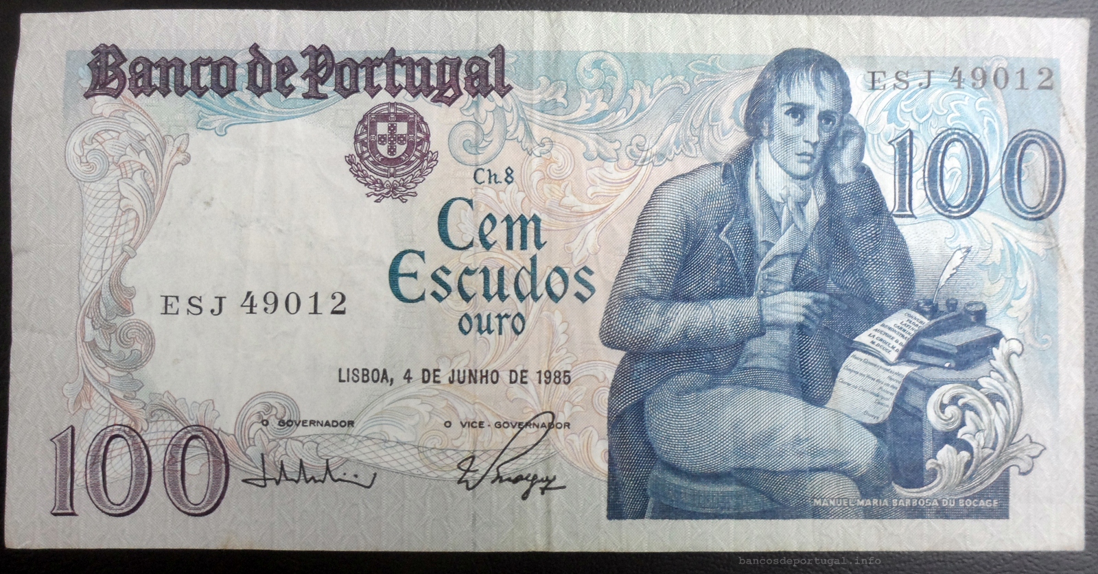 Notas de Escudo - Bancos de Portugal