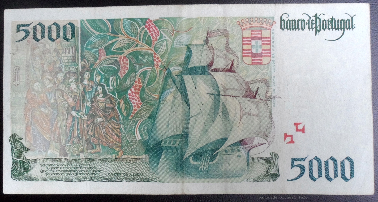 Notas de Escudo - Bancos de Portugal