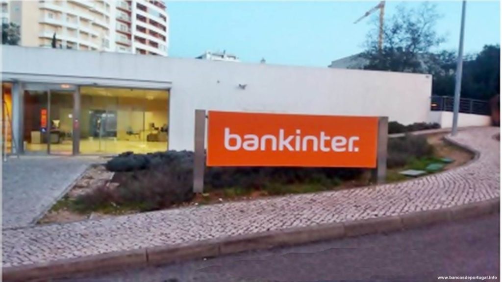 Agência do Banco Bankinter em Portimão no Algarve